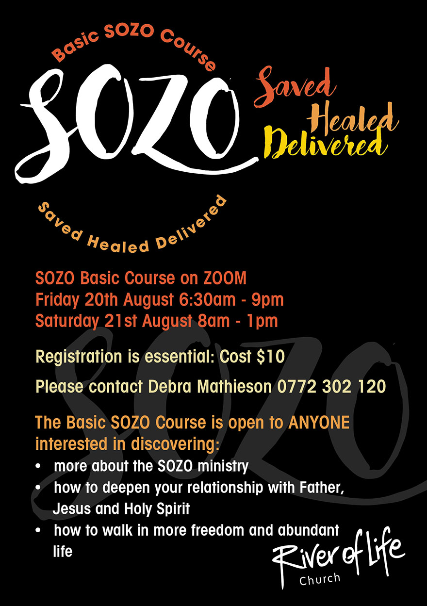 River of Life ChurchSozo Basic Course - River of Life Church